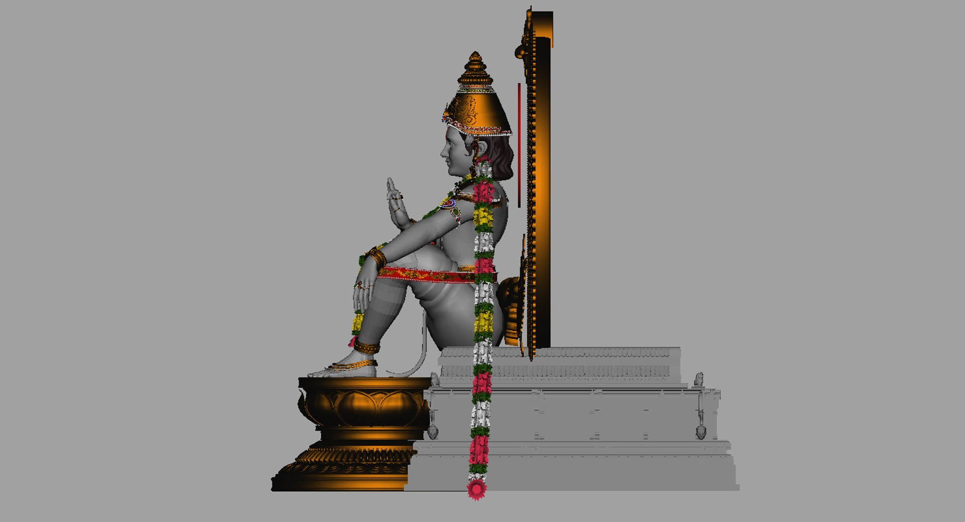 3D Sabarimala Swami Ayyappan - TurboSquid 1549009