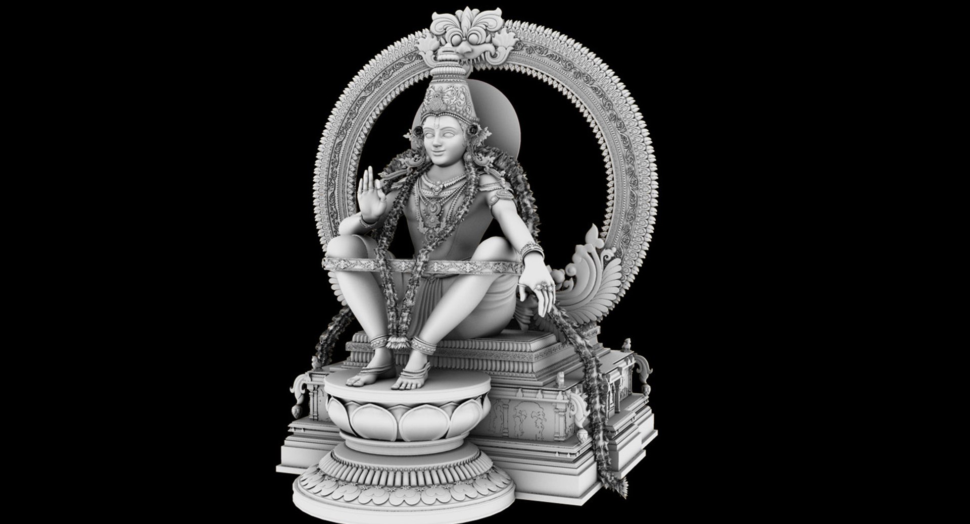 3D Sabarimala Swami Ayyappan - TurboSquid 1549009