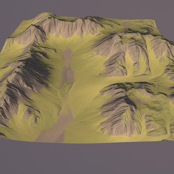 3d model mountain games maps