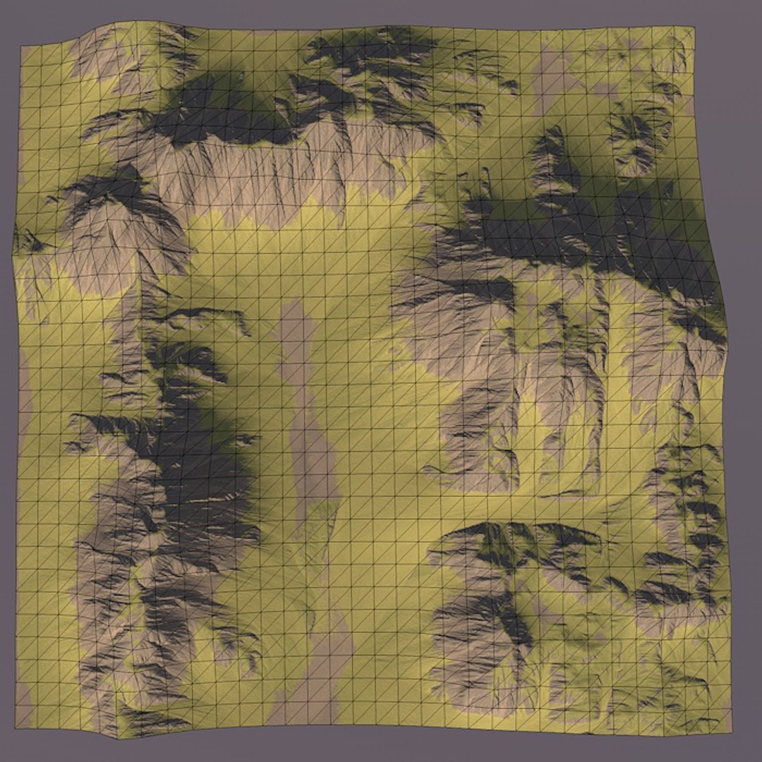 3d Model Mountain Games Maps