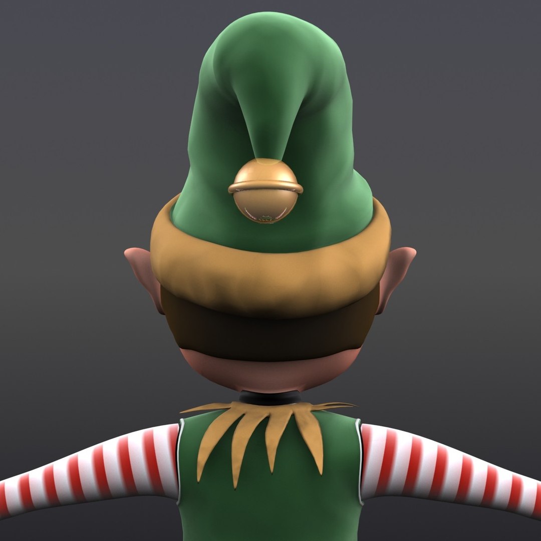 Christmas Elf 3d Max
