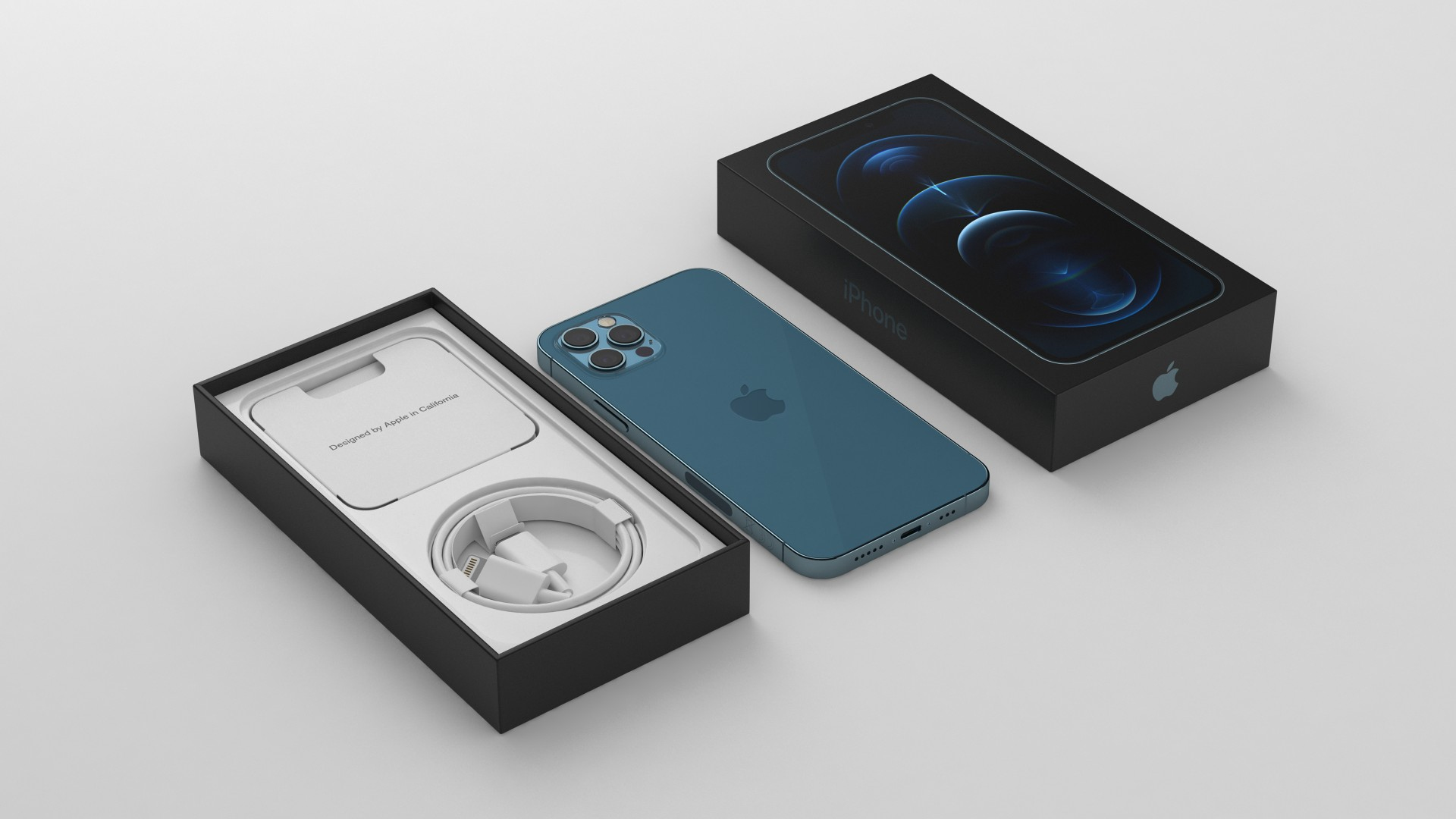 3D iphone 12 pro unboxed model - TurboSquid 1694963