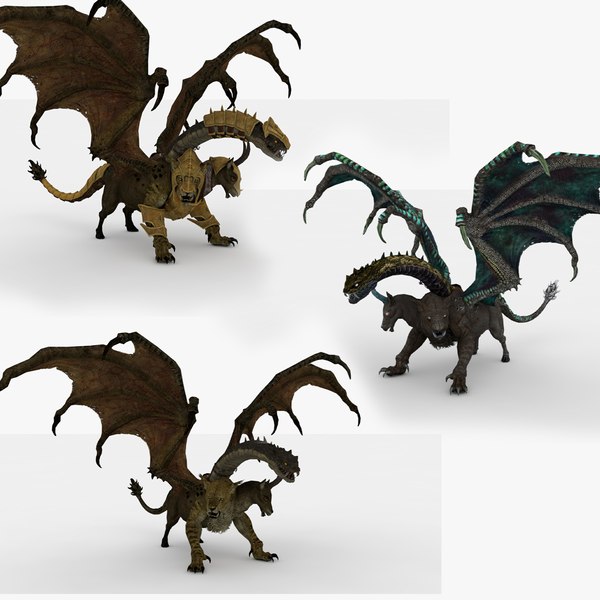 Mythological Creatures 3D Models for Download | TurboSquid