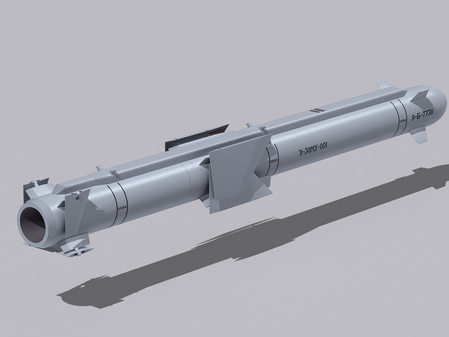 3d Air-to-surface Missiles Kh-38me Family Model