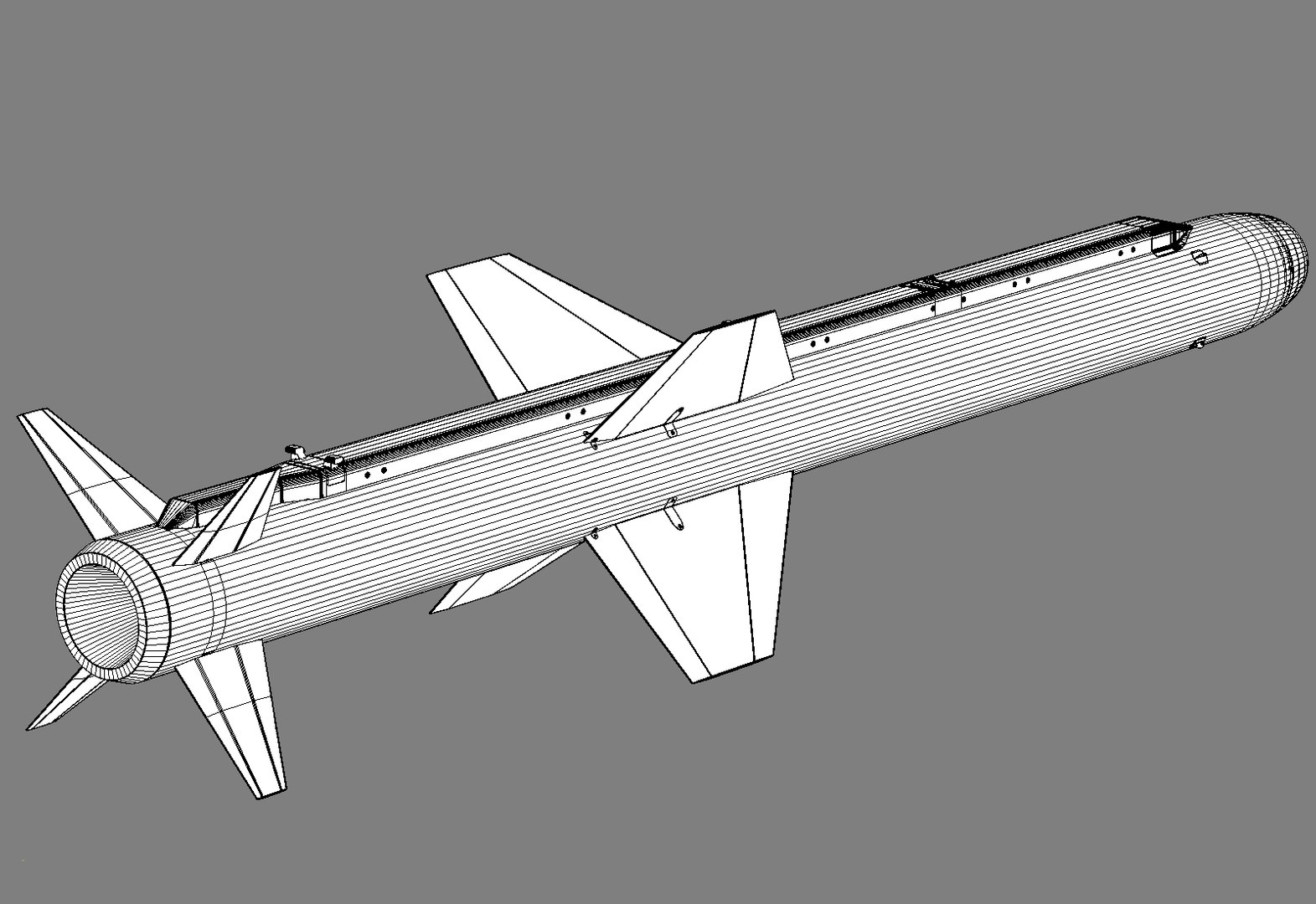 3d Air-to-surface Missiles Kh-38me Family Model