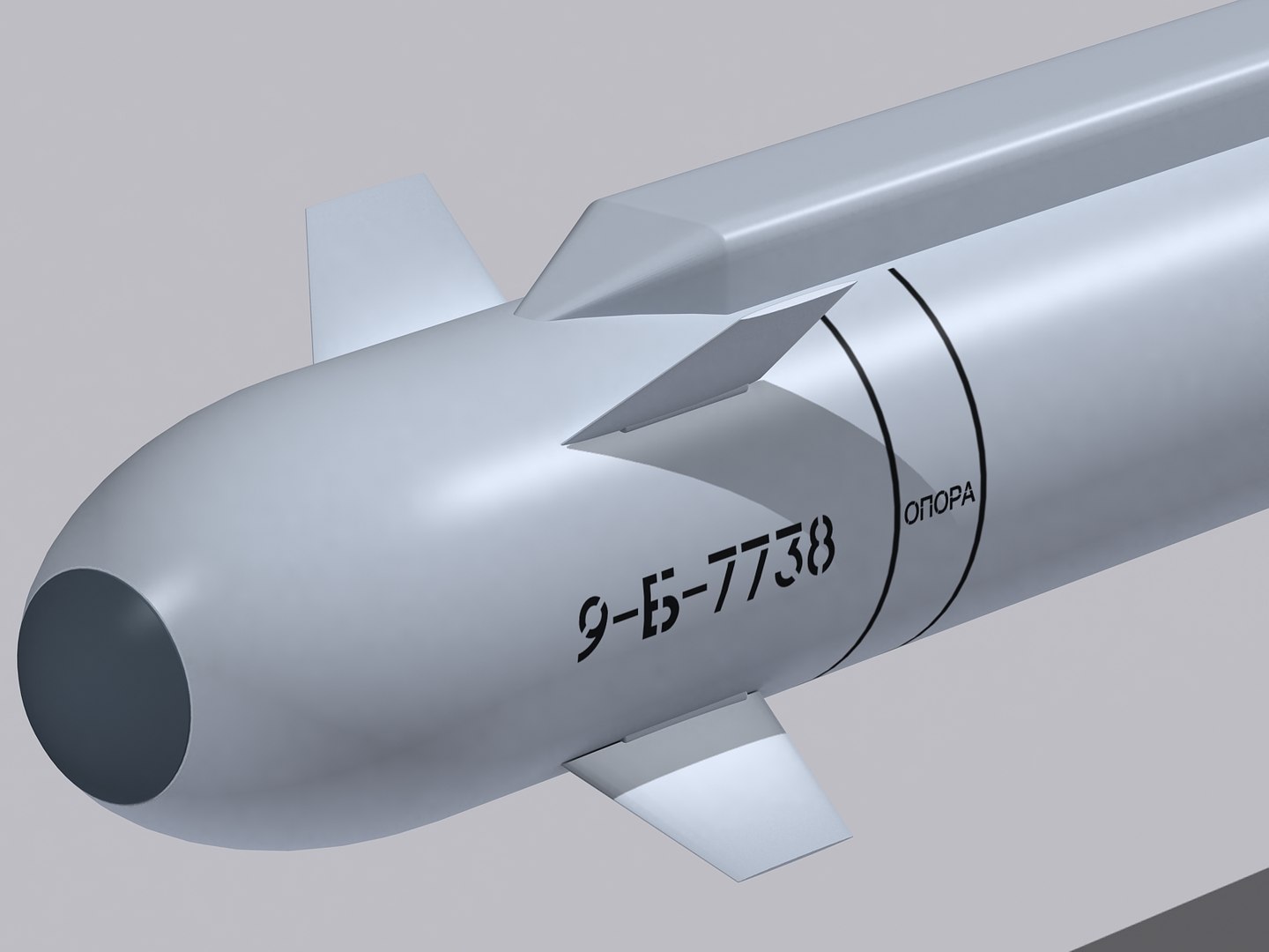 3d Air-to-surface Missiles Kh-38me Family Model