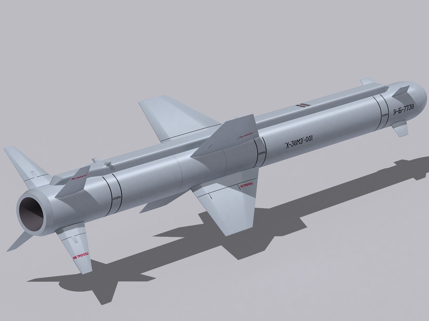 3d Air-to-surface Missiles Kh-38me Family Model