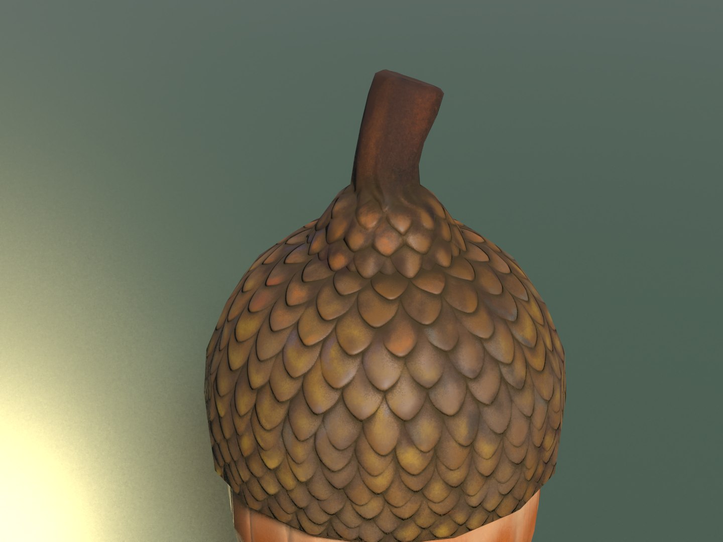 3D Acorn Model - TurboSquid 1254349