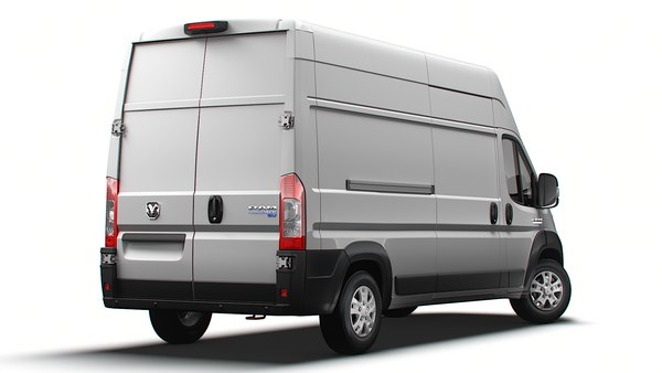 modelo 3d Furgoneta de carga Ram ProMaster EV L3H3 2024 - TurboSquid ...