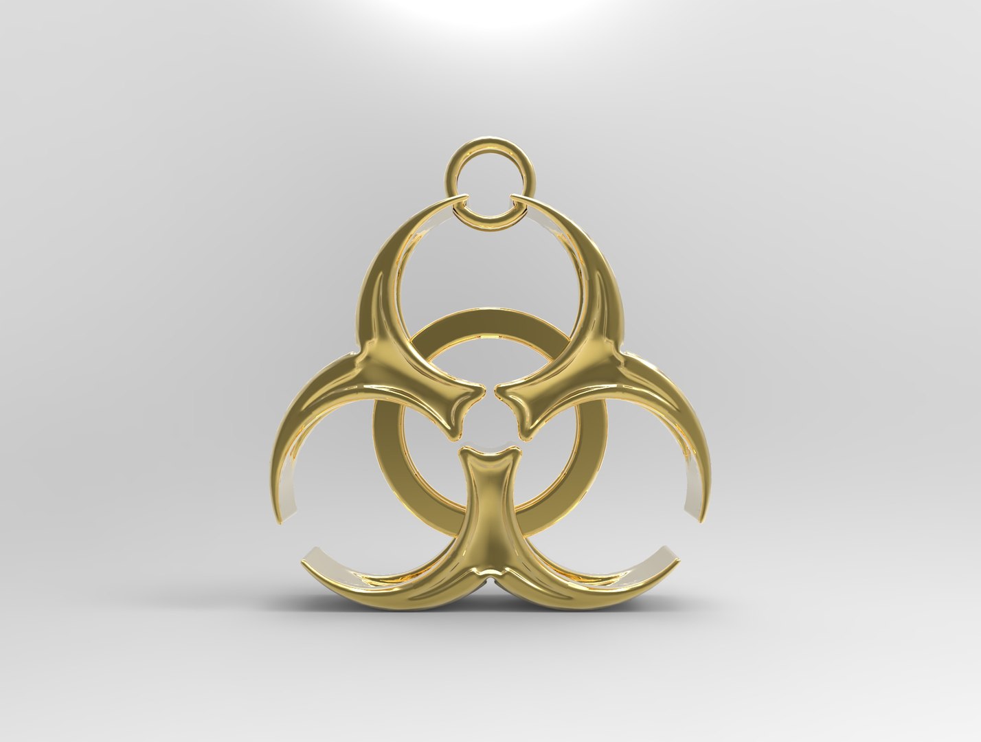 Biohazard Pendant Obj