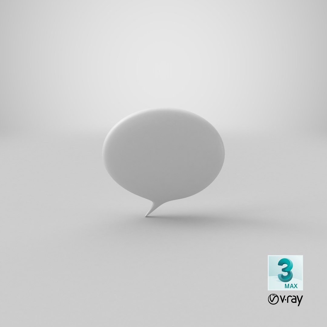 3D Thought Bubble 27 - TurboSquid 1228213