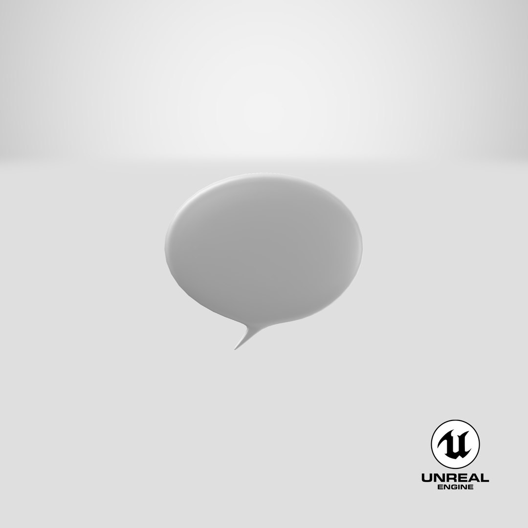 3D Thought Bubble 27 - TurboSquid 1228213