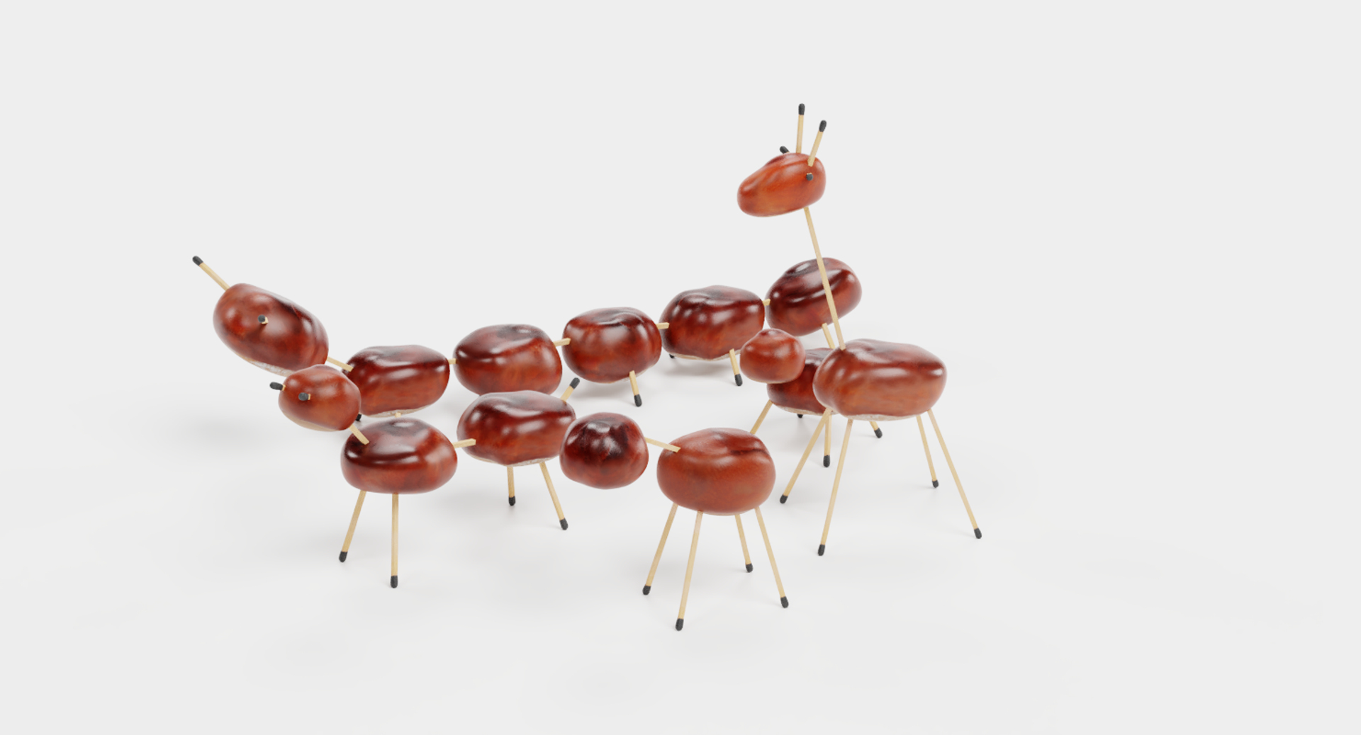 Chestnut Animals 3D - TurboSquid 1349146