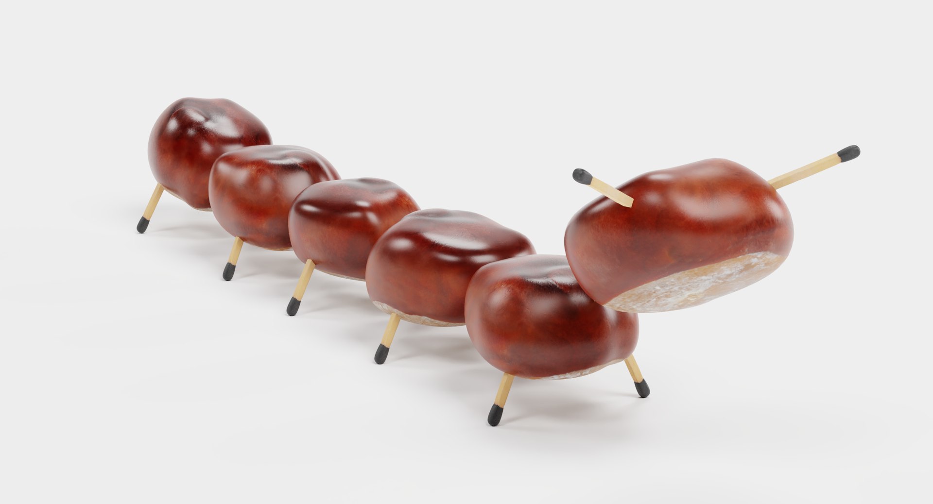 Chestnut animals 3D - TurboSquid 1349146