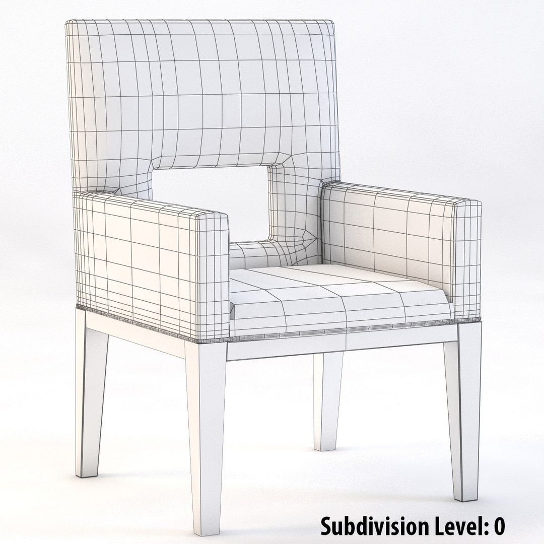 3d Model Arm Chair Choice