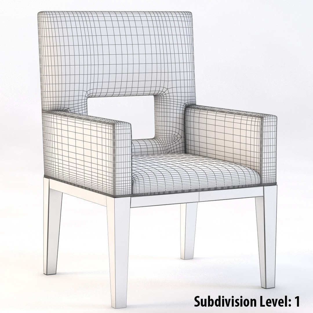 3d Model Arm Chair Choice