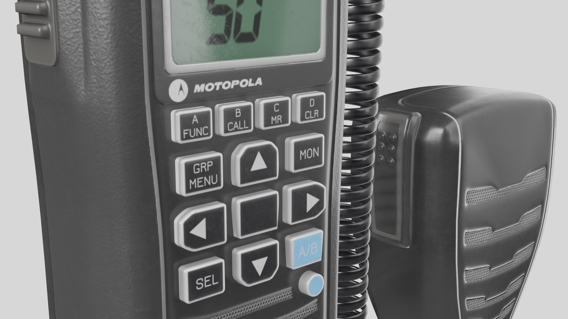 3D realistic portable radio - TurboSquid 1448026