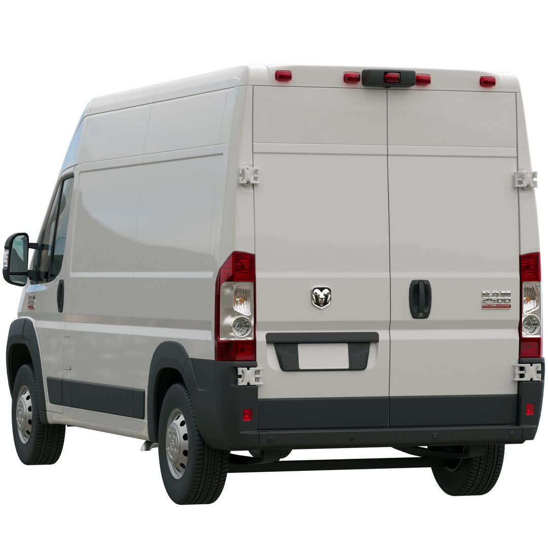 3D RAM PROMASTER 2500 Cargo Van 136 High Roof - TurboSquid 1804103