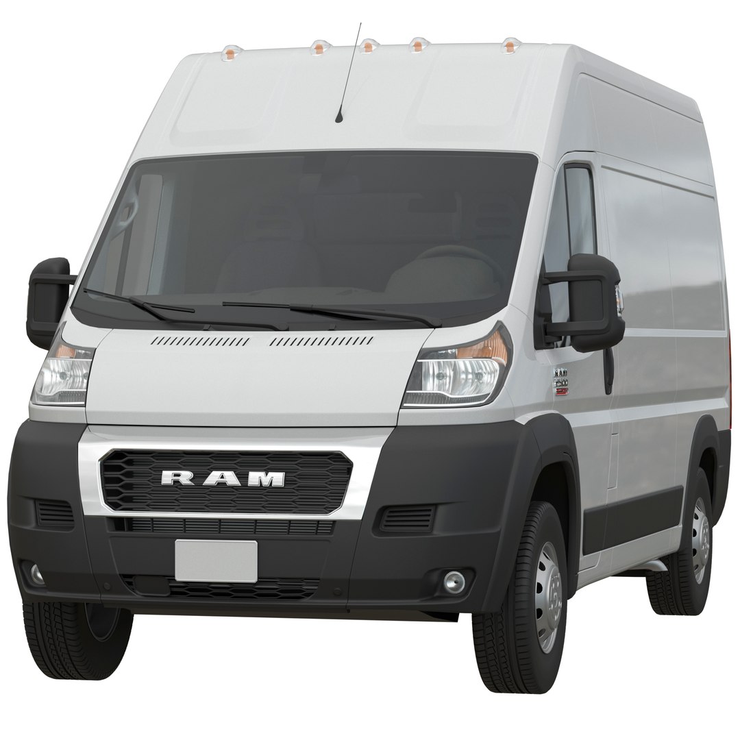 3D RAM PROMASTER 2500 Cargo Van 136 High Roof - TurboSquid 1804103