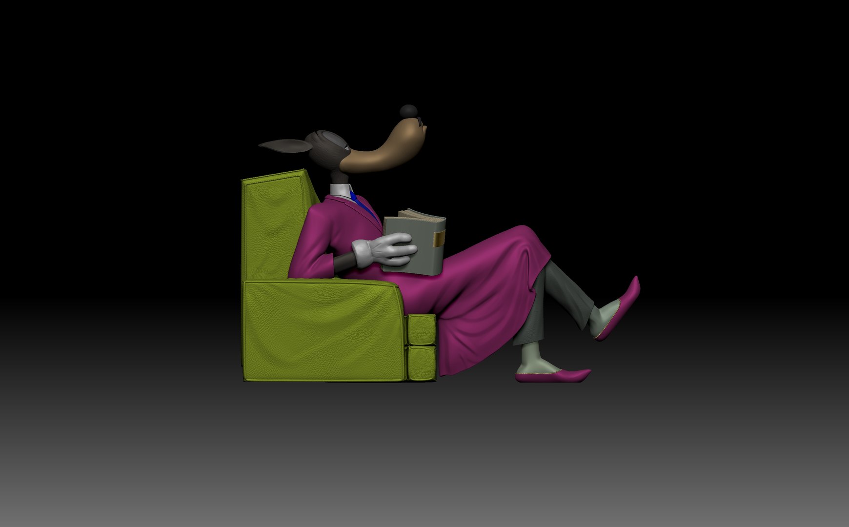 Slick Joe McWolf 3D 모델 - TurboSquid 1951692