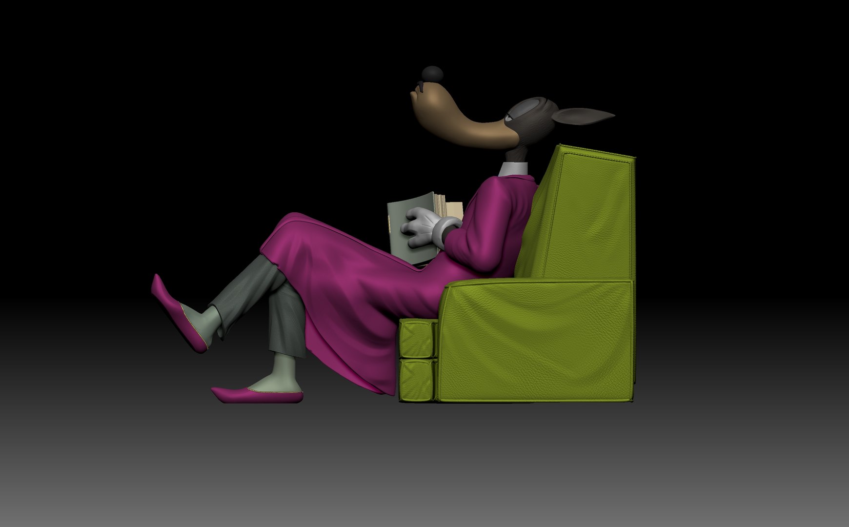 Slick Joe McWolf 3D Model - TurboSquid 1951692