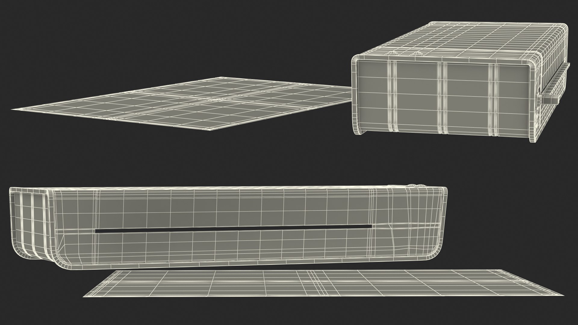 3D A4 Laminator Machine with Paper model - TurboSquid 1896257