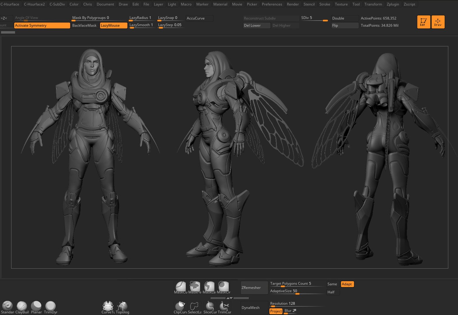 3D Pbr Character Model - TurboSquid 1490214