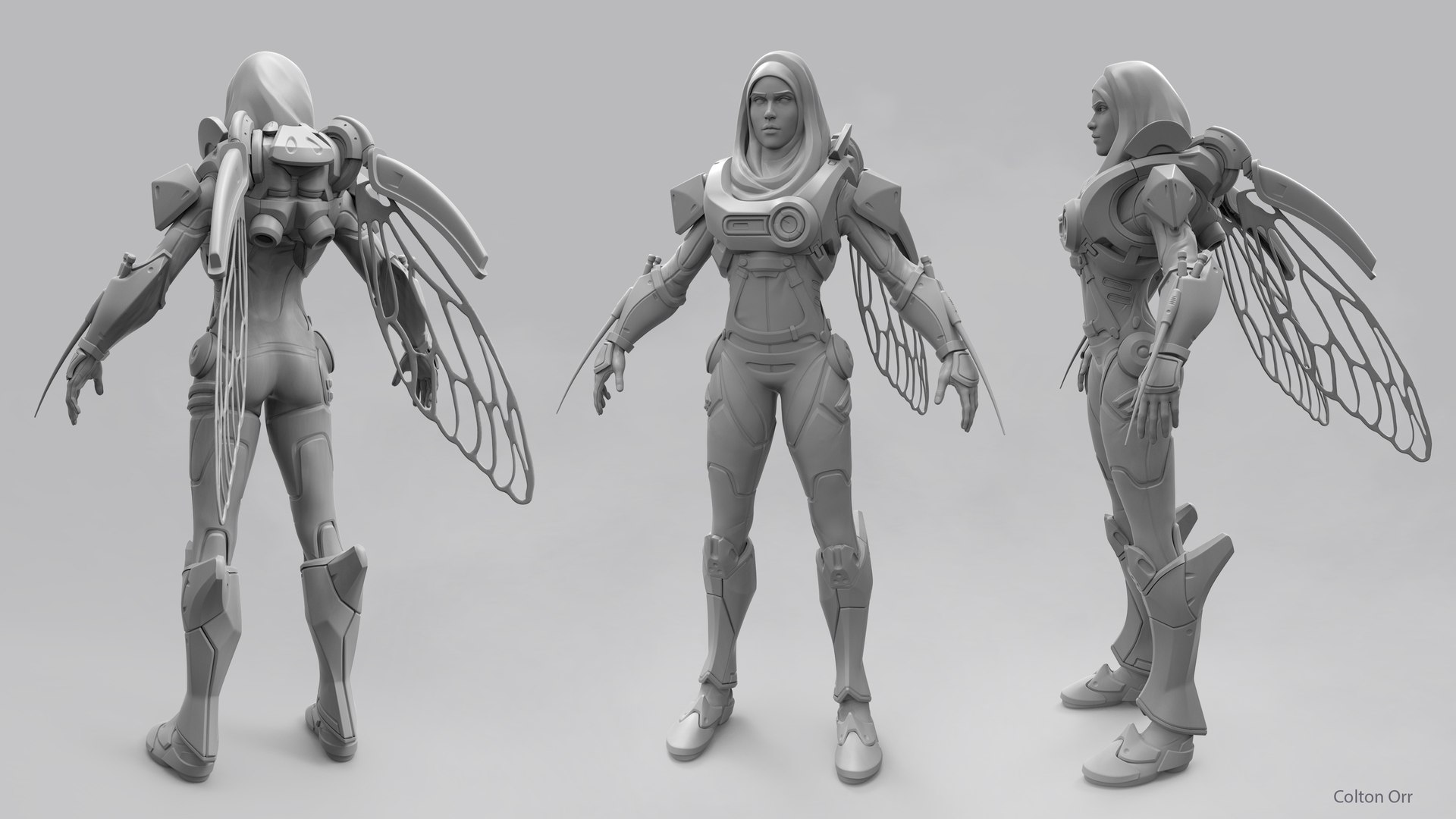 3D Pbr Character Model - TurboSquid 1490214