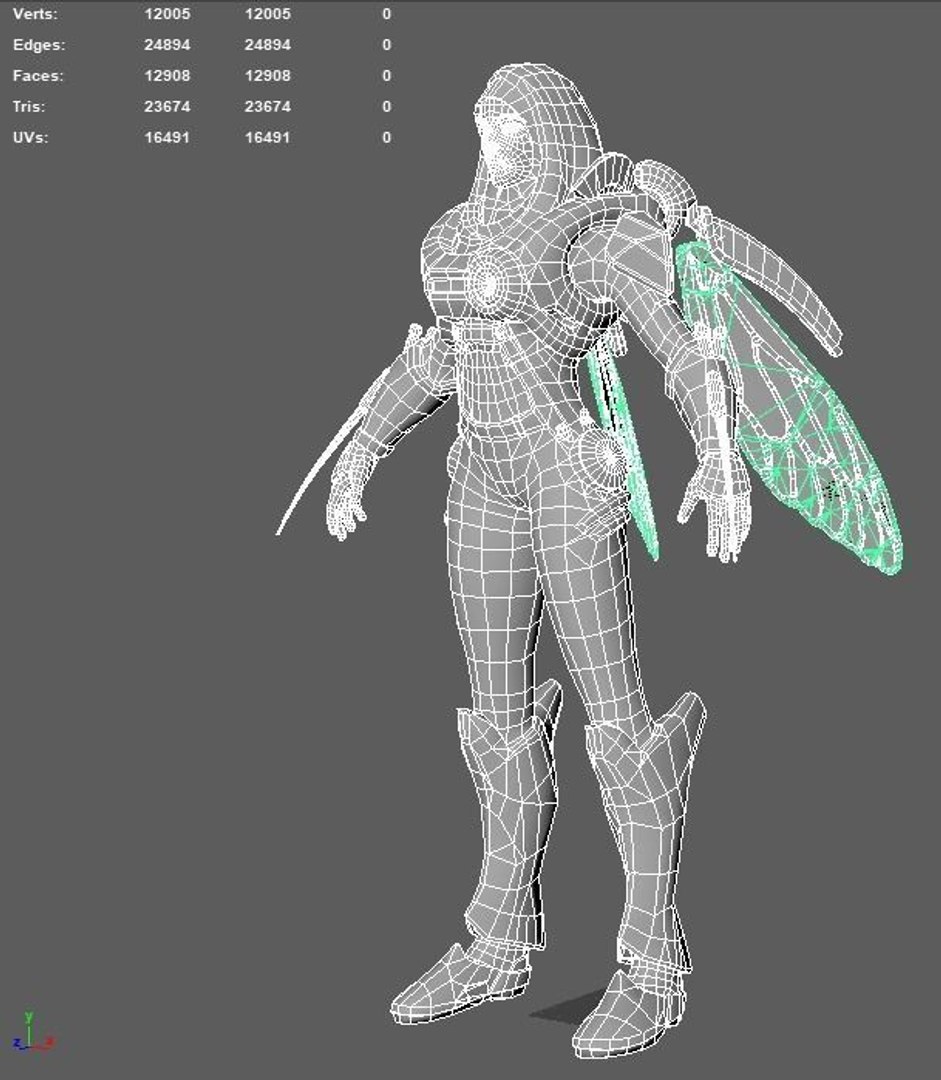 3D Pbr Character Model - TurboSquid 1490214