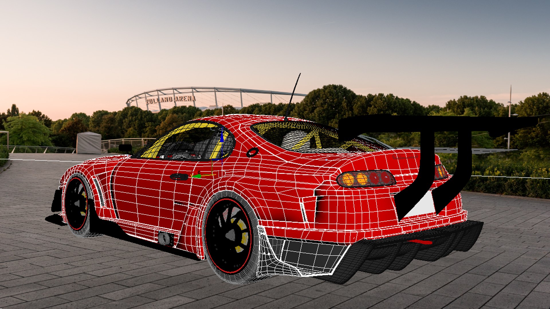 Supra Drift Time Attack Car 3D Model - TurboSquid 1979026