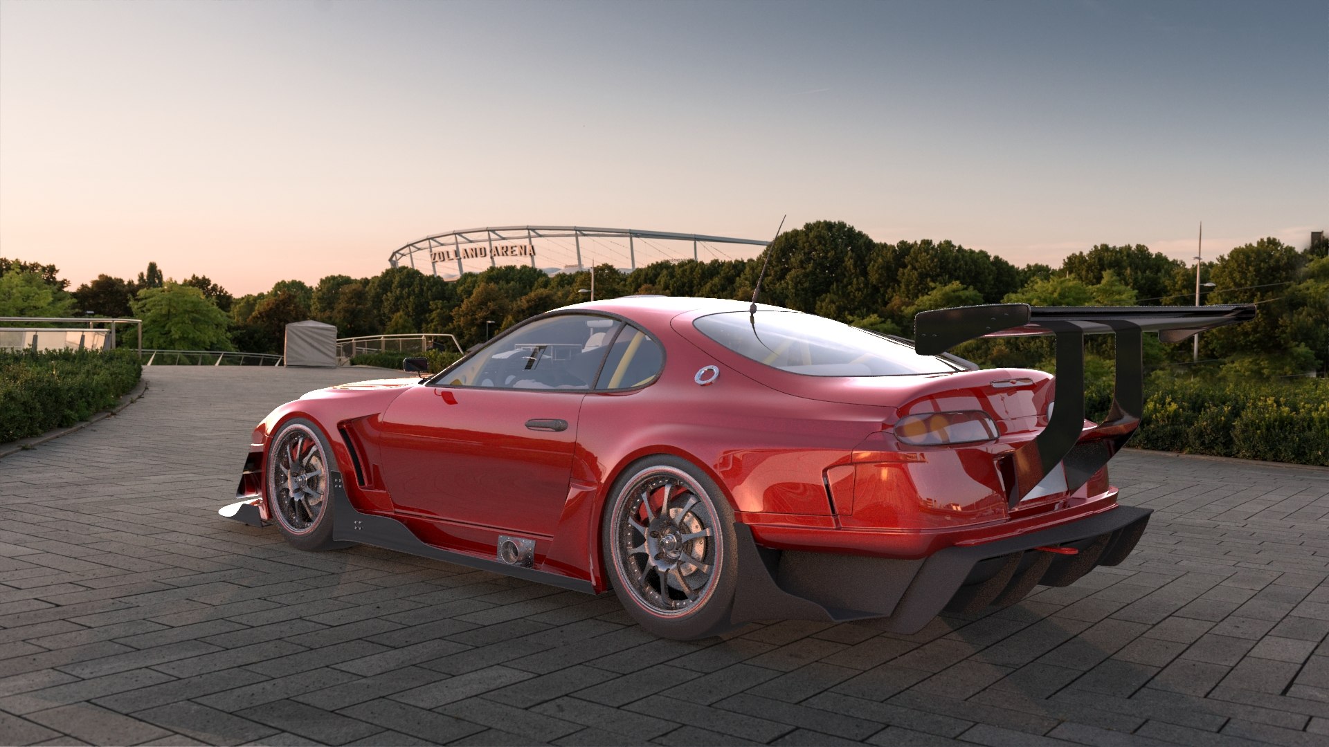 Supra Drift Time Attack Car 3D Model - TurboSquid 1979026