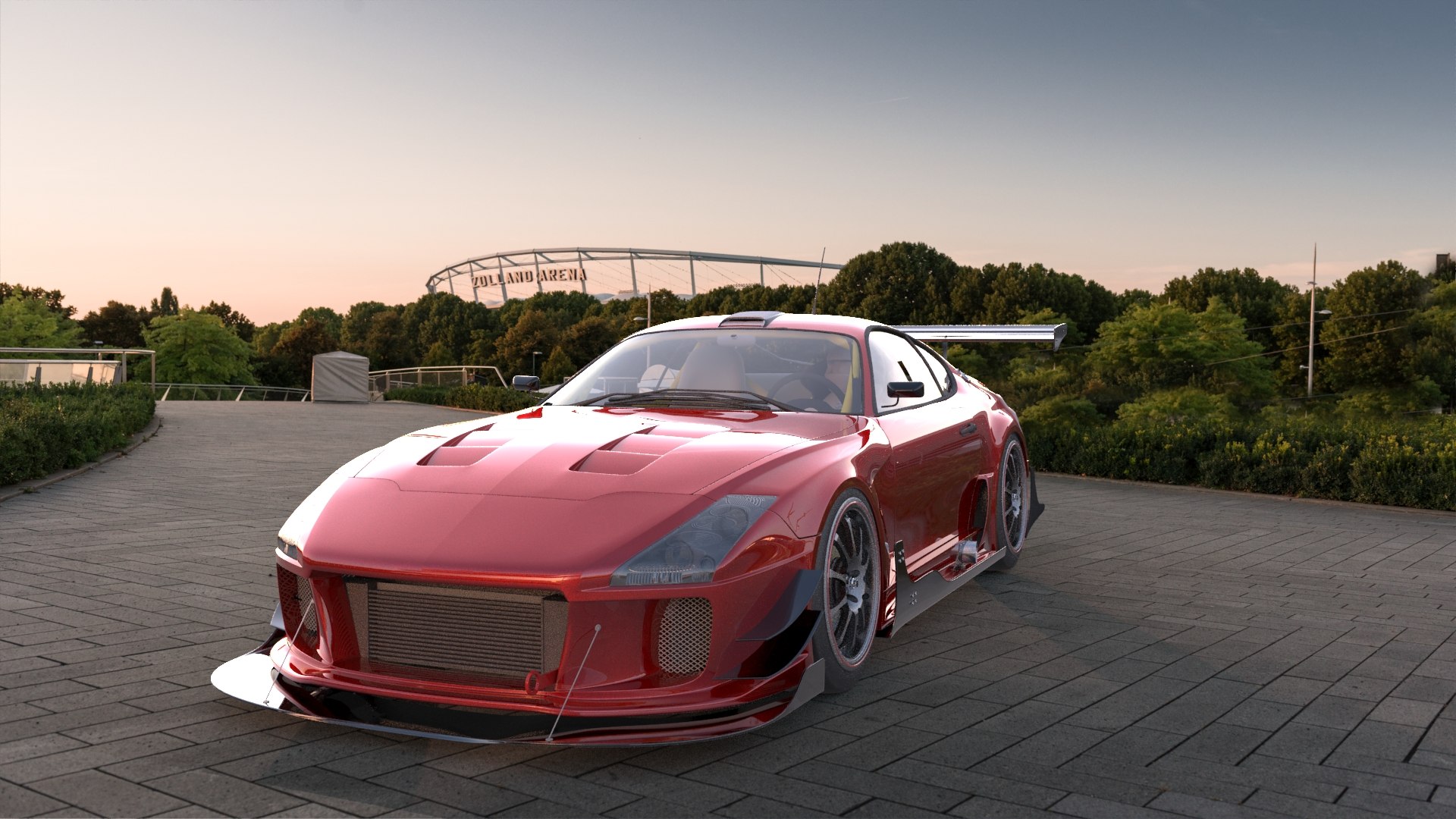 Supra Drift Time Attack Car 3D Model - TurboSquid 1979026