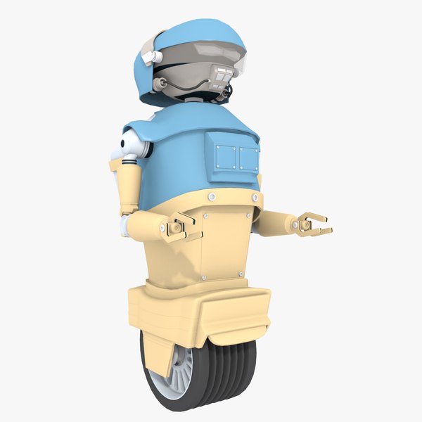 robot character 3d model