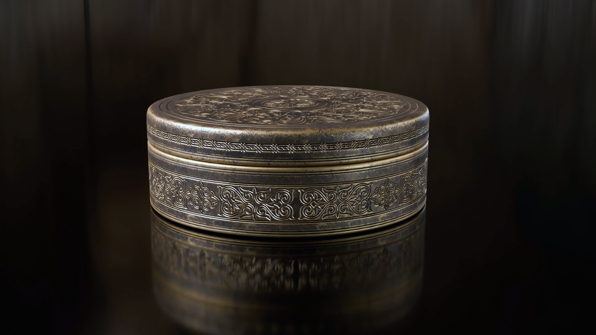 Old Copper Compass 3D Model - TurboSquid 2427721