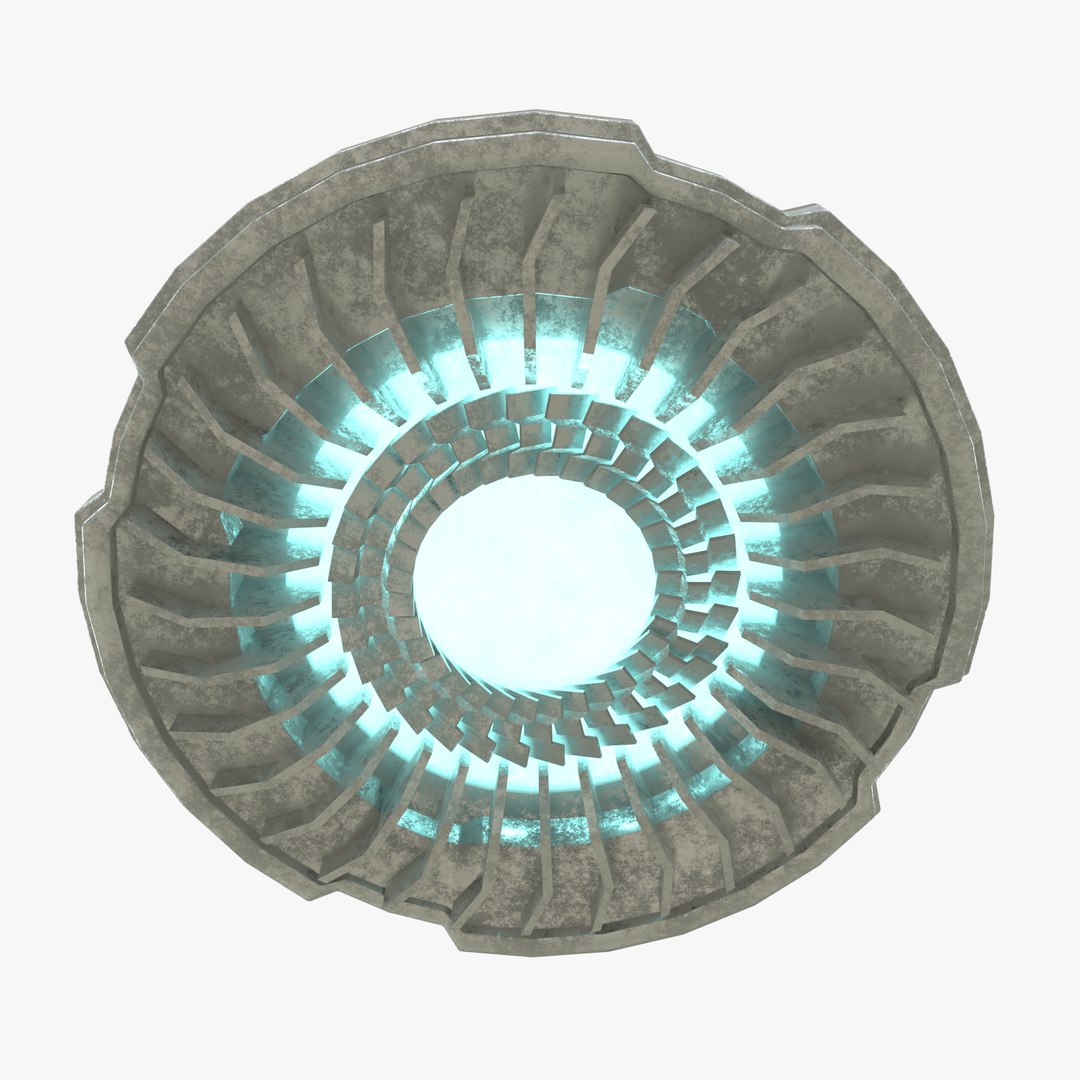 Spacecraft hover engine 3D model - TurboSquid 1469213