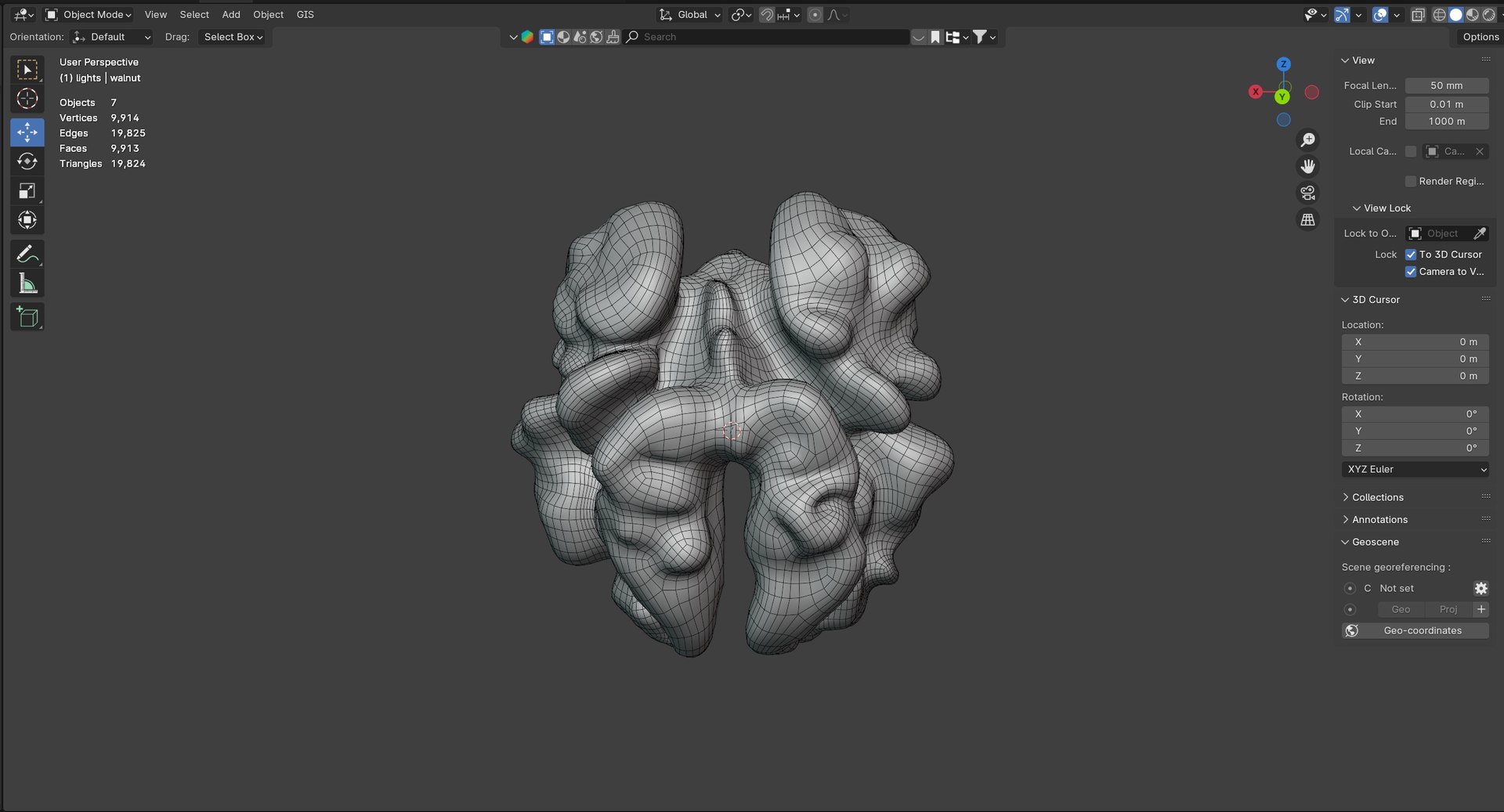 3D Walnut Kernel V3 - TurboSquid 2397362