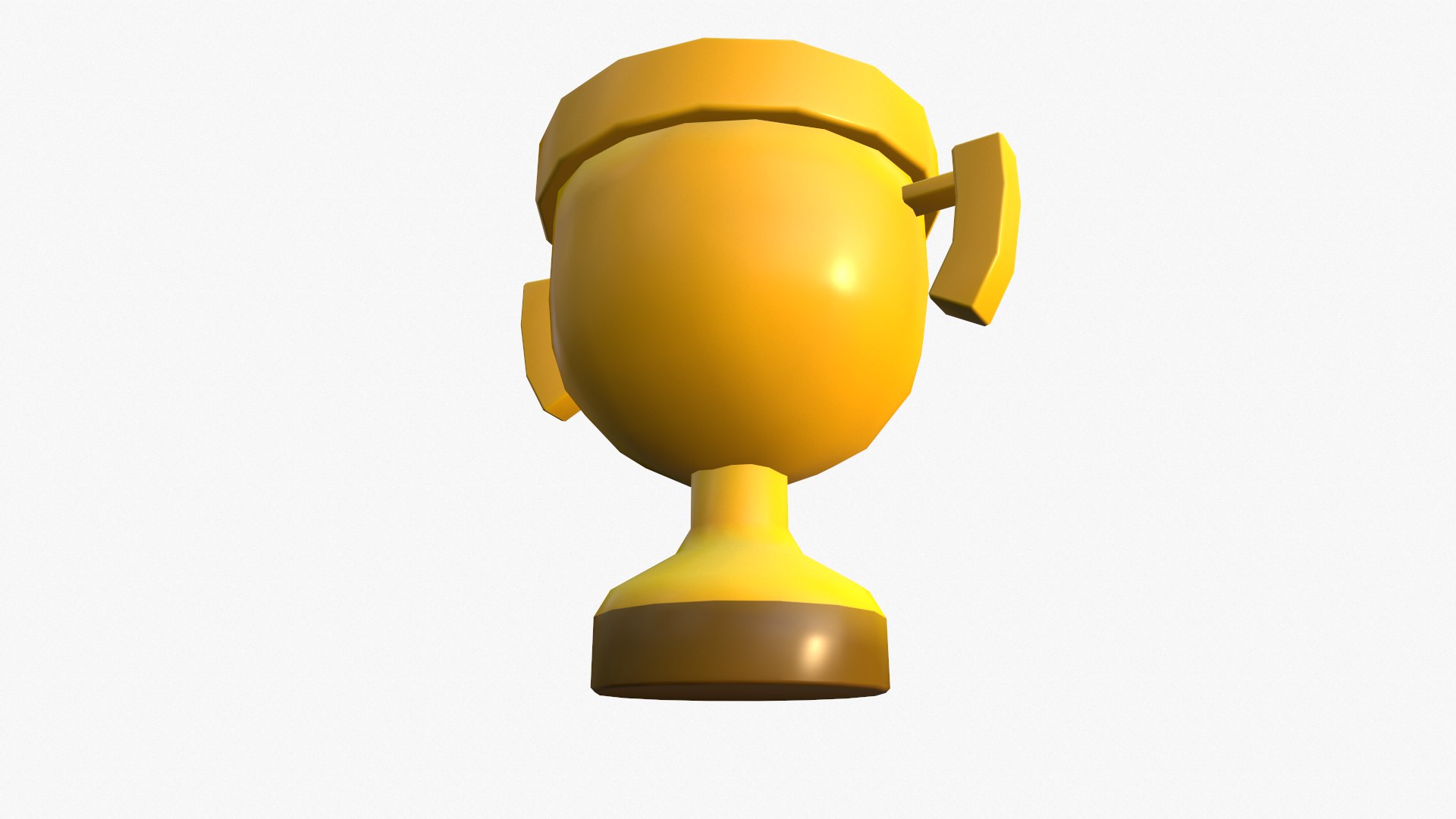 Cartoon Trophy 3D model - TurboSquid 1901040
