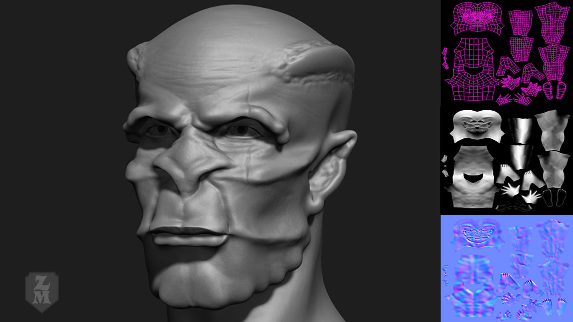 3D Zbrush Model - TurboSquid 1295906