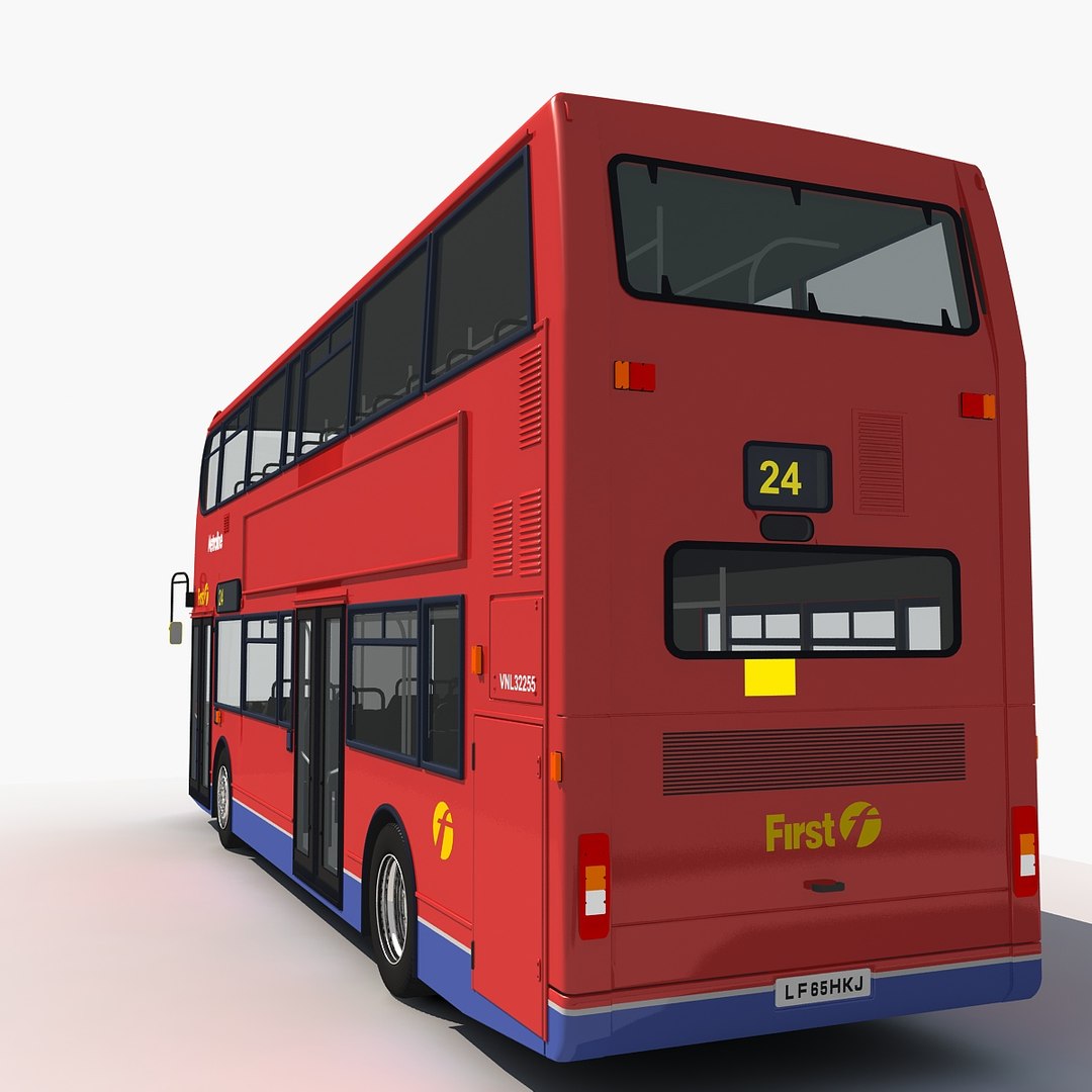 London Bus 3D Model - TurboSquid 1346677