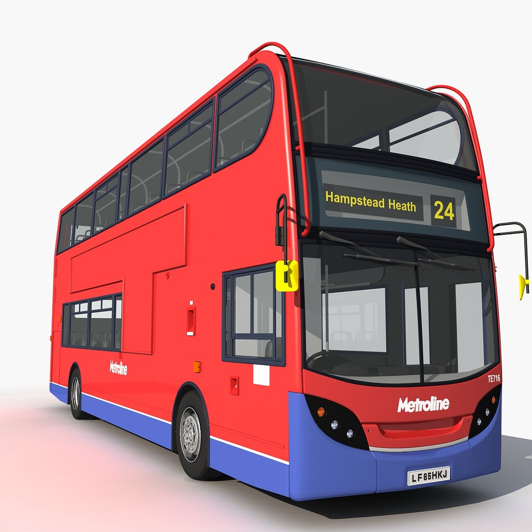 London Bus 3D Model - TurboSquid 1346677