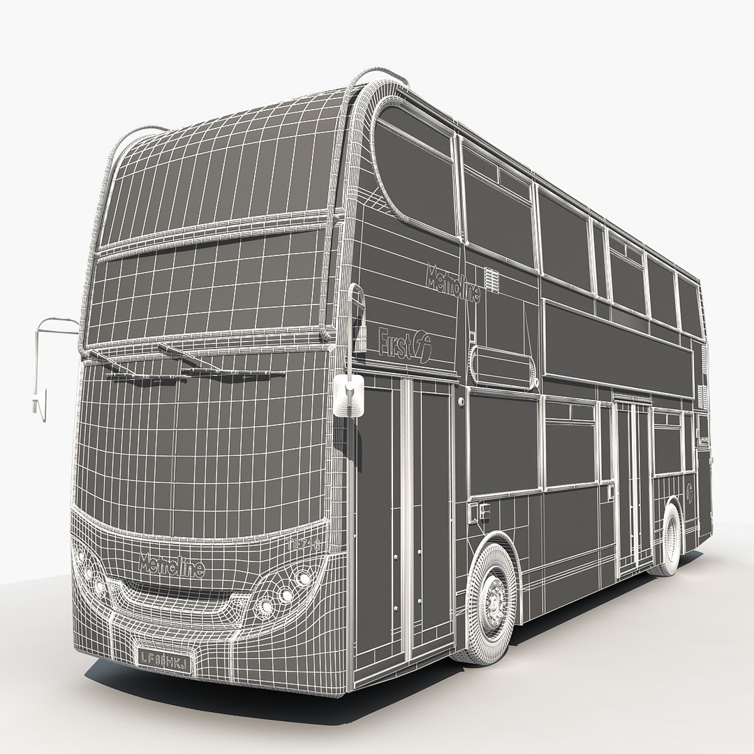 London Bus 3D Model - TurboSquid 1346677
