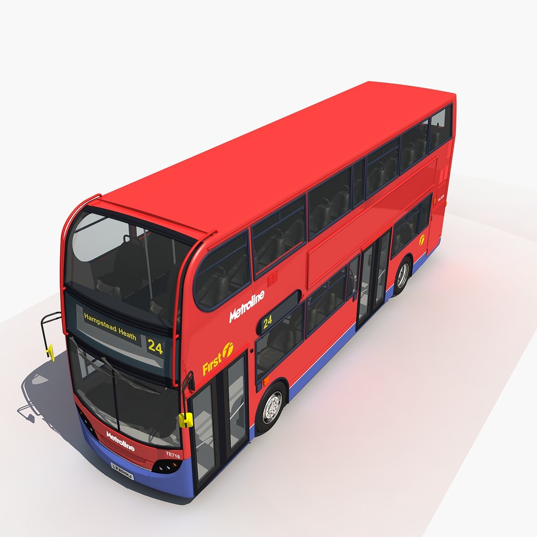 London Bus 3D Model - TurboSquid 1346677