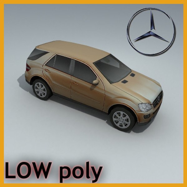 modelo 3d Mercedes M - max7 gmax 3ds - TurboSquid 316994