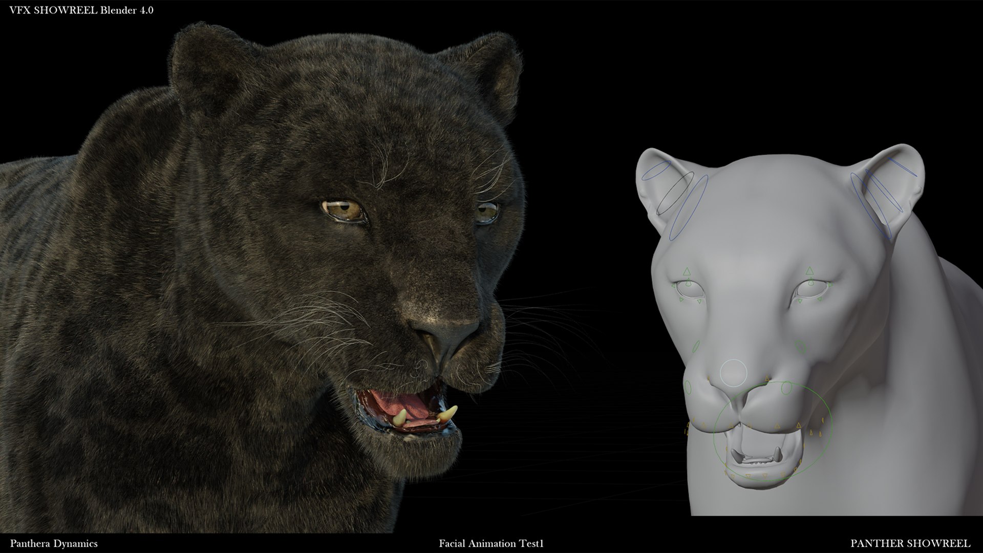 3D Model Panther 3D Blender - TurboSquid 2296937