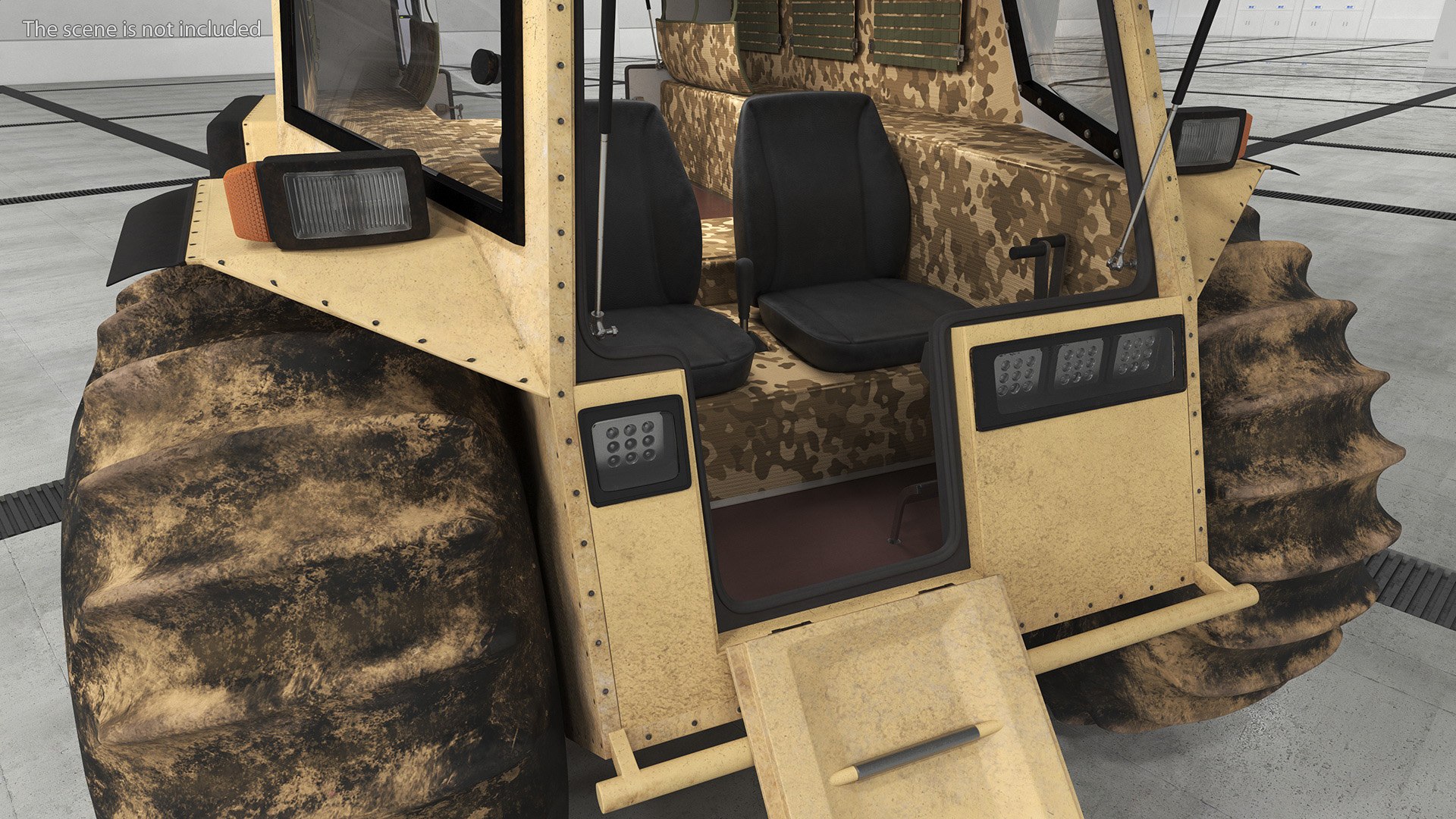 Dirt Off Road Sherp ATV Rigged 3D model - TurboSquid 2163506