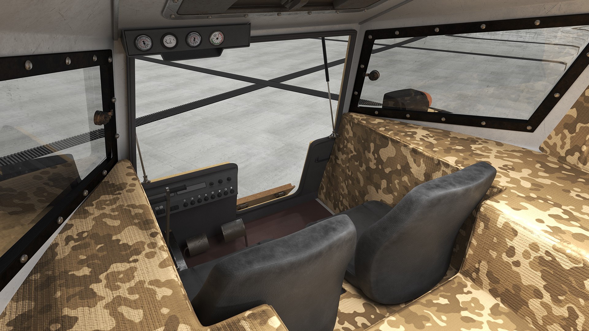 Dirt Off Road Sherp ATV Rigged 3D model - TurboSquid 2163506