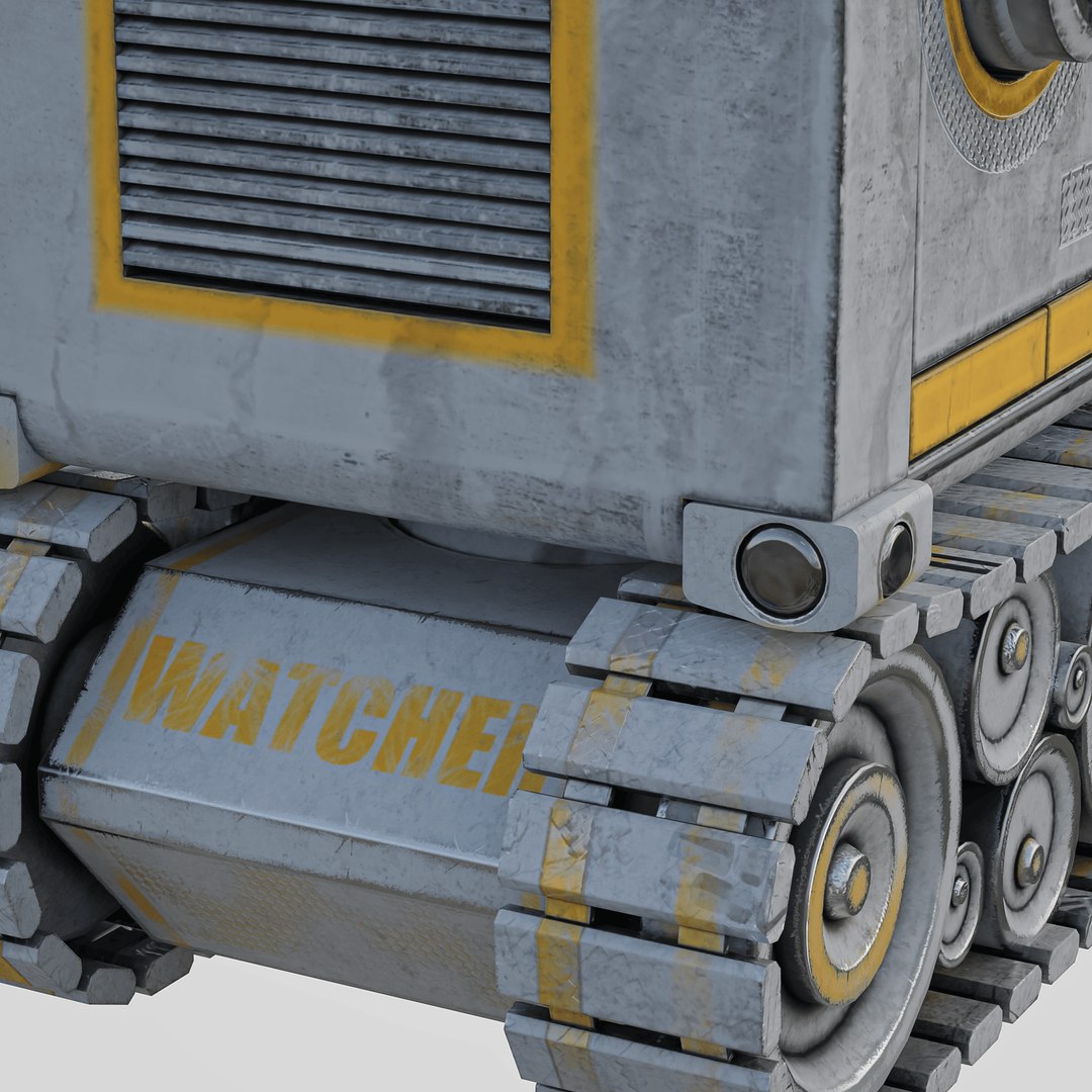 Camera Robot Rigged And Animated Game Ready Low-poly 3D Model 3D ...