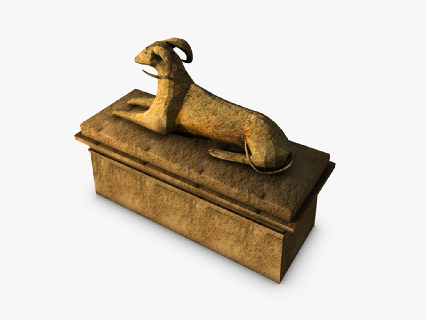 Egyptian Ram 3d Max