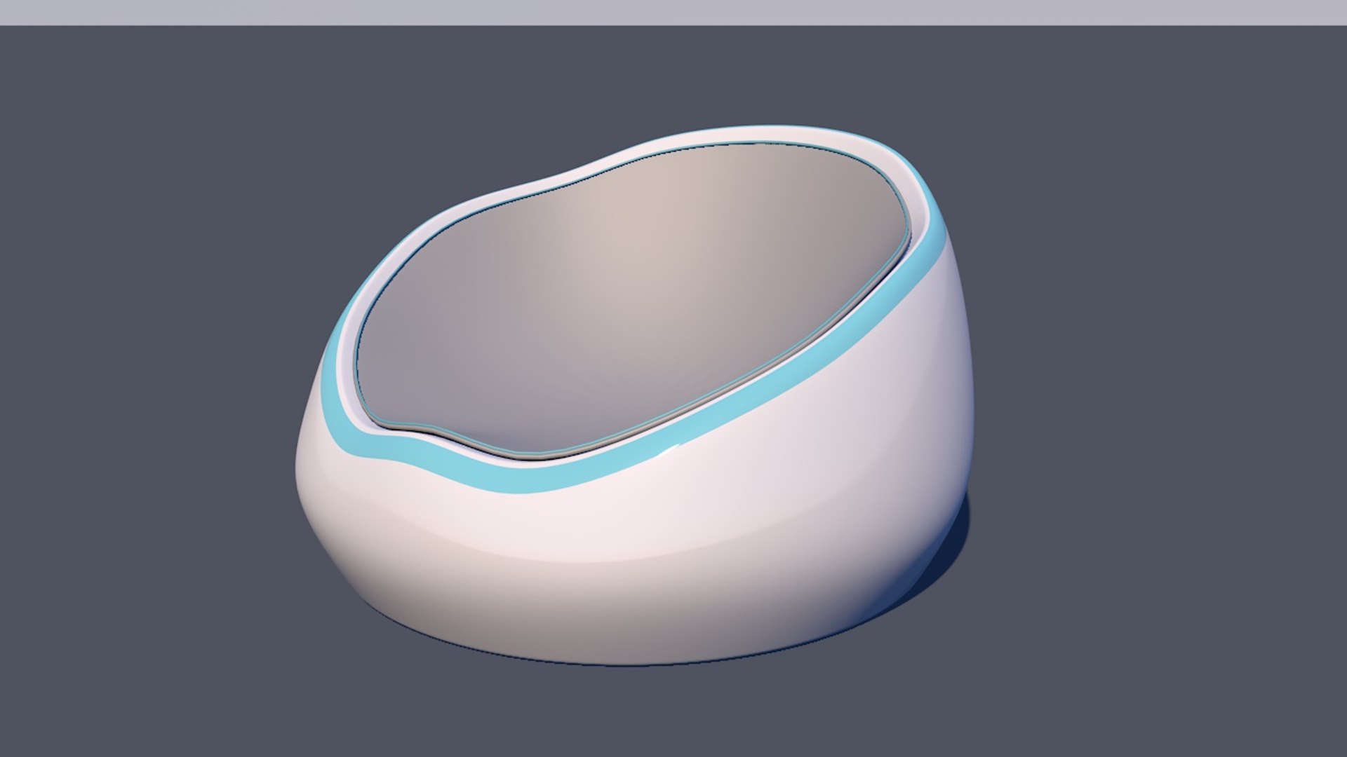 Futuristic Lounge Chair 3D Model - TurboSquid 1540448