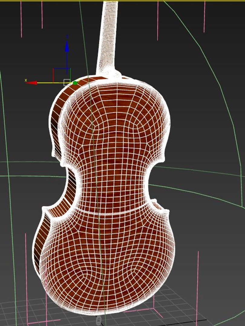 3D Cello Music Instrument Model - TurboSquid 1369355